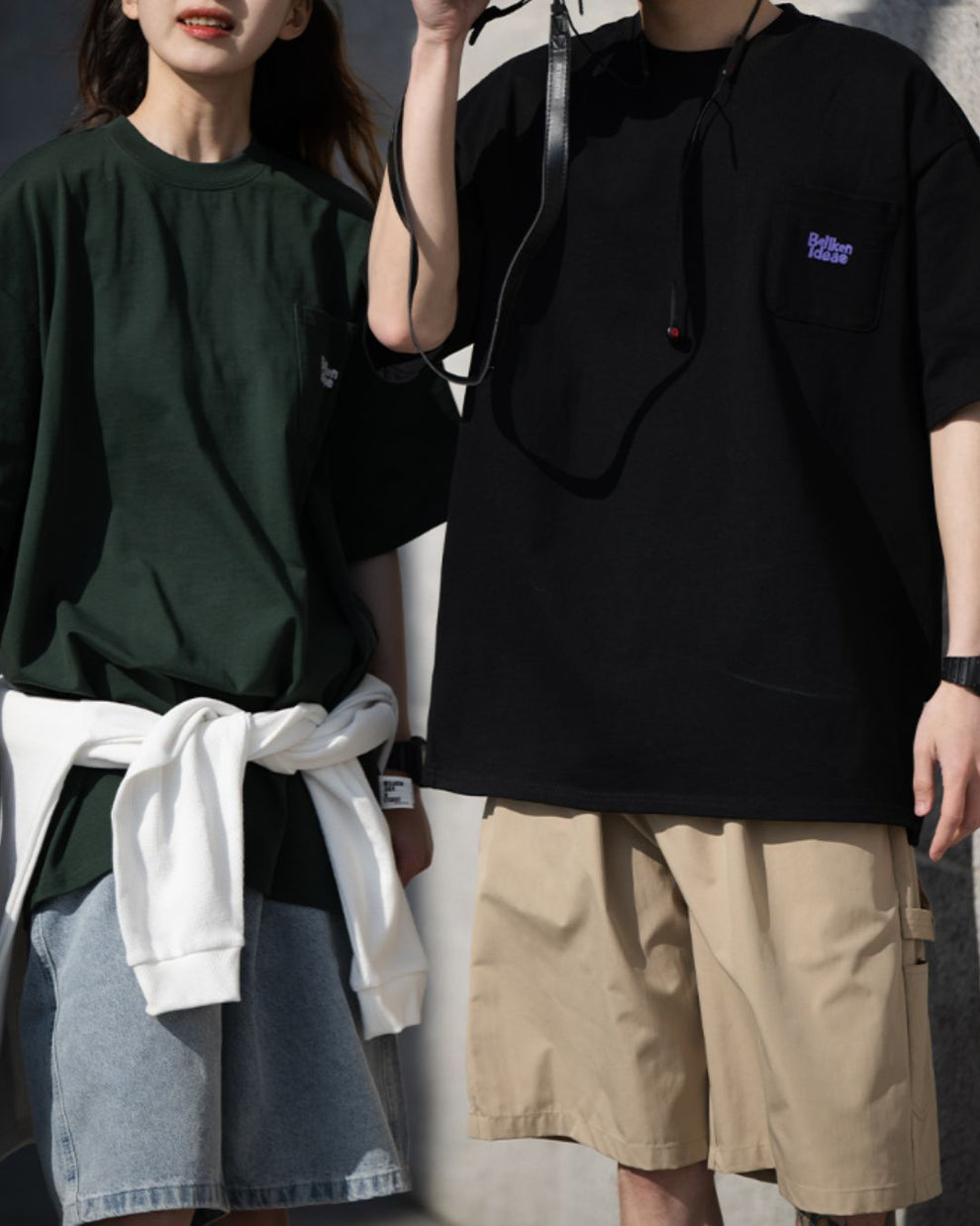 Cotton Multicolor Pocket T-shirt ST015 – prips